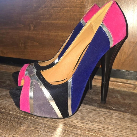 Shi by JOURNEYS | Shoes | Womens Shi By Journeys Platform Peep Toe ...